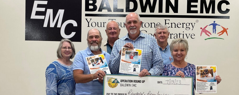 Operation Round Up Presents Grant to Local Charity | Baldwin EMC