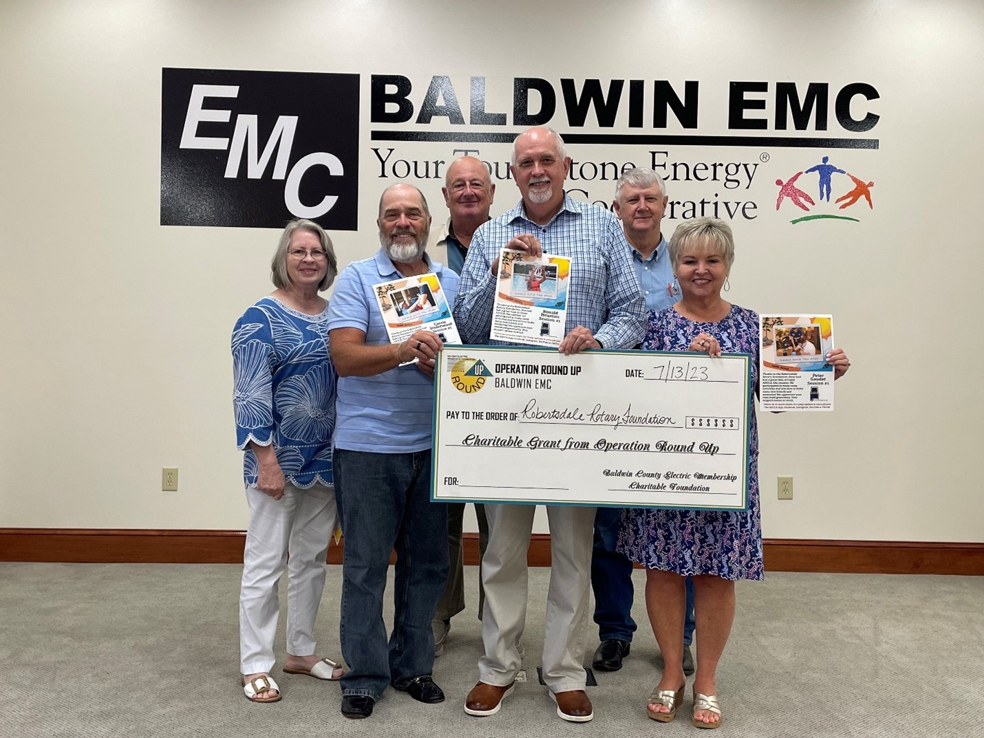 Operation Round Up Presents Grant to Local Charity | Baldwin EMC