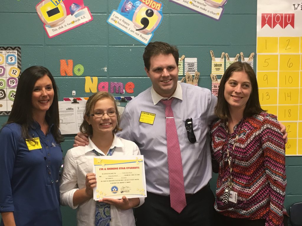 Baldwin EMC Honors Shining Star Student for November | Baldwin EMC