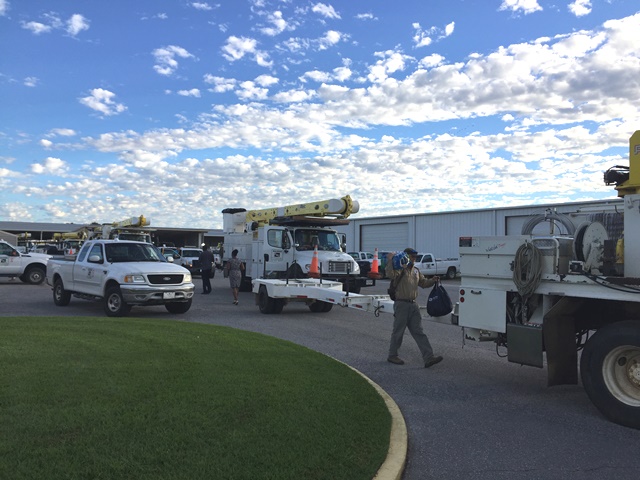 Baldwin EMC Crews to Assist Florida Co-ops Restore Power | Baldwin EMC